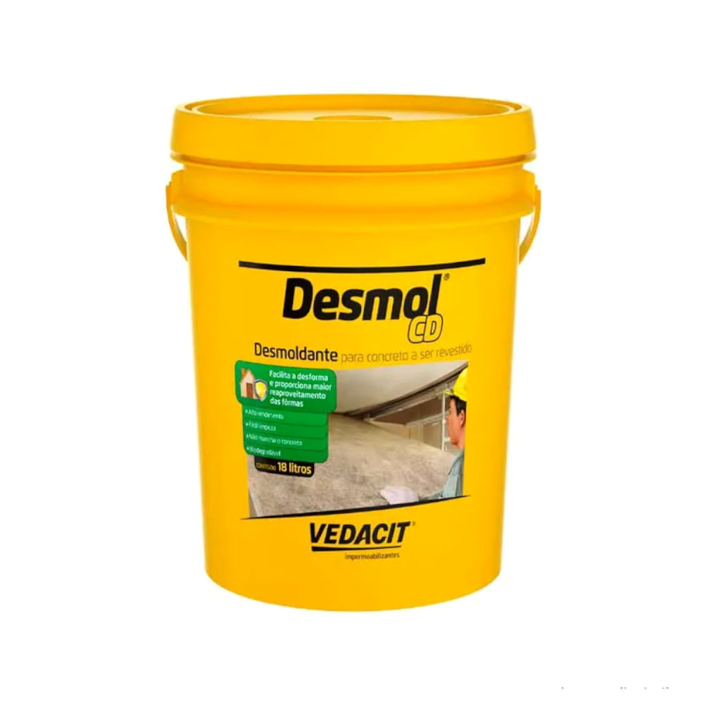 Desmoldante Desmol Cd Vedacit 18L - Casa Toni